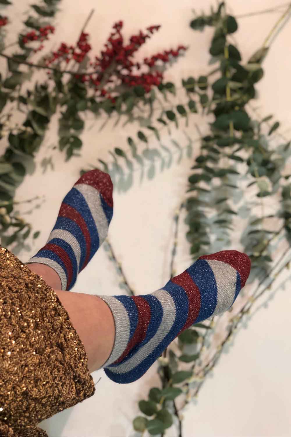 Statement Sparkly Socks – Genevieve Sweeney